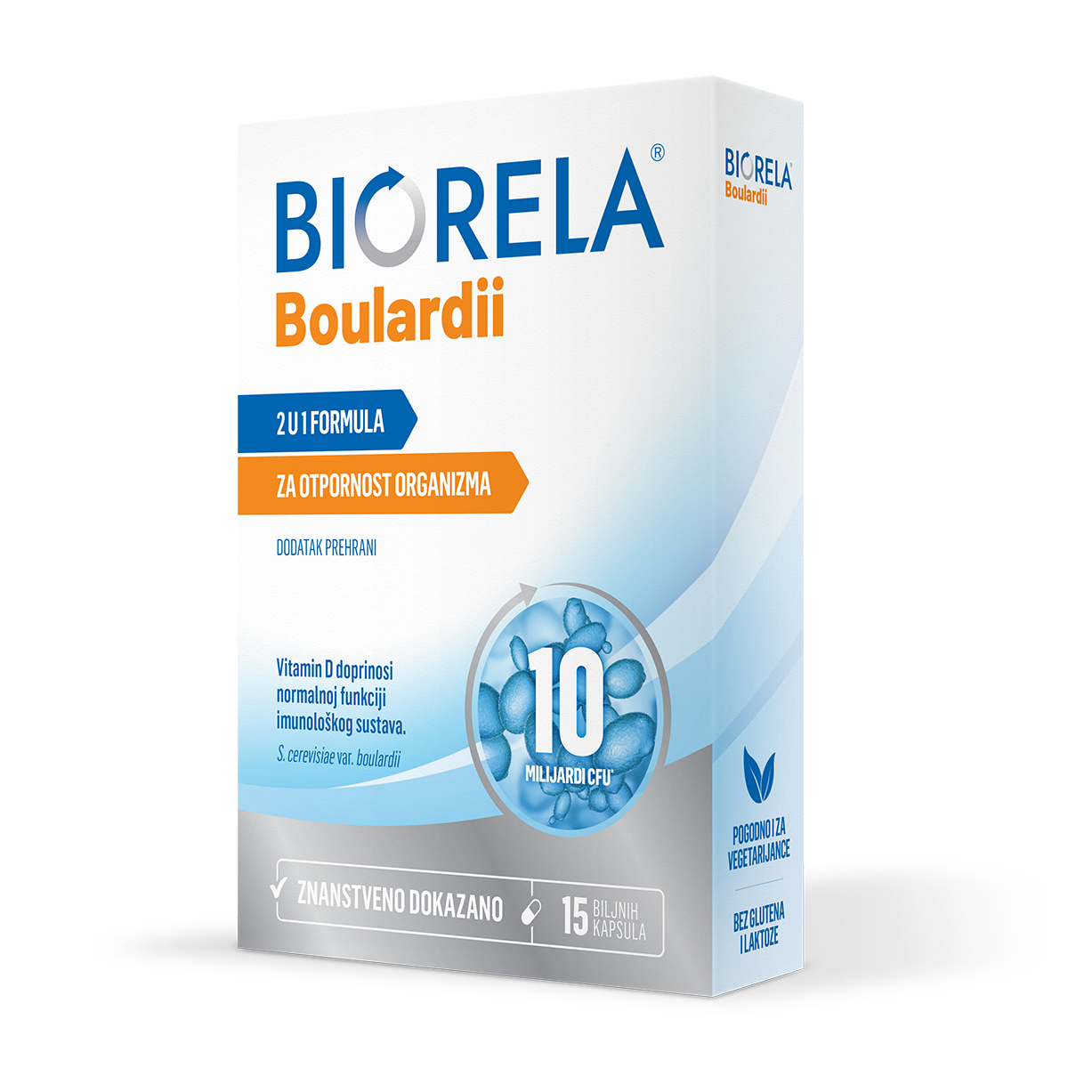 Biorela, Boulardii, 15 Capsules To Help With Diarrhea And The Body's ...
