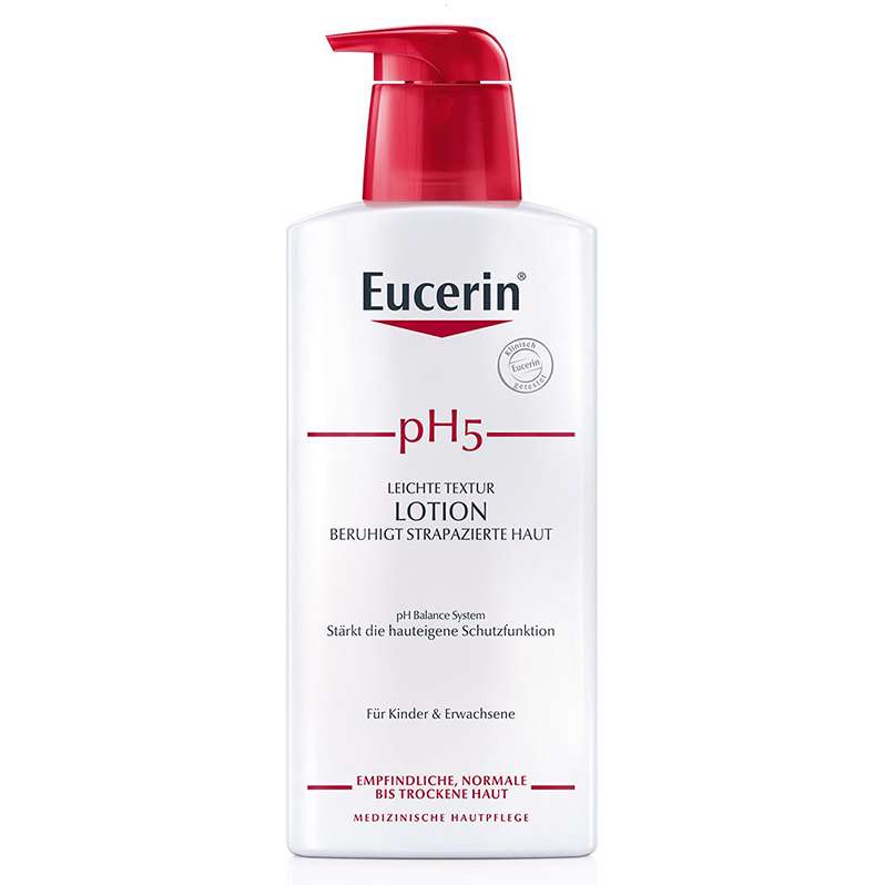 Eucerin, Loção pH5 para pele sensível, 400ml | apotekos.com