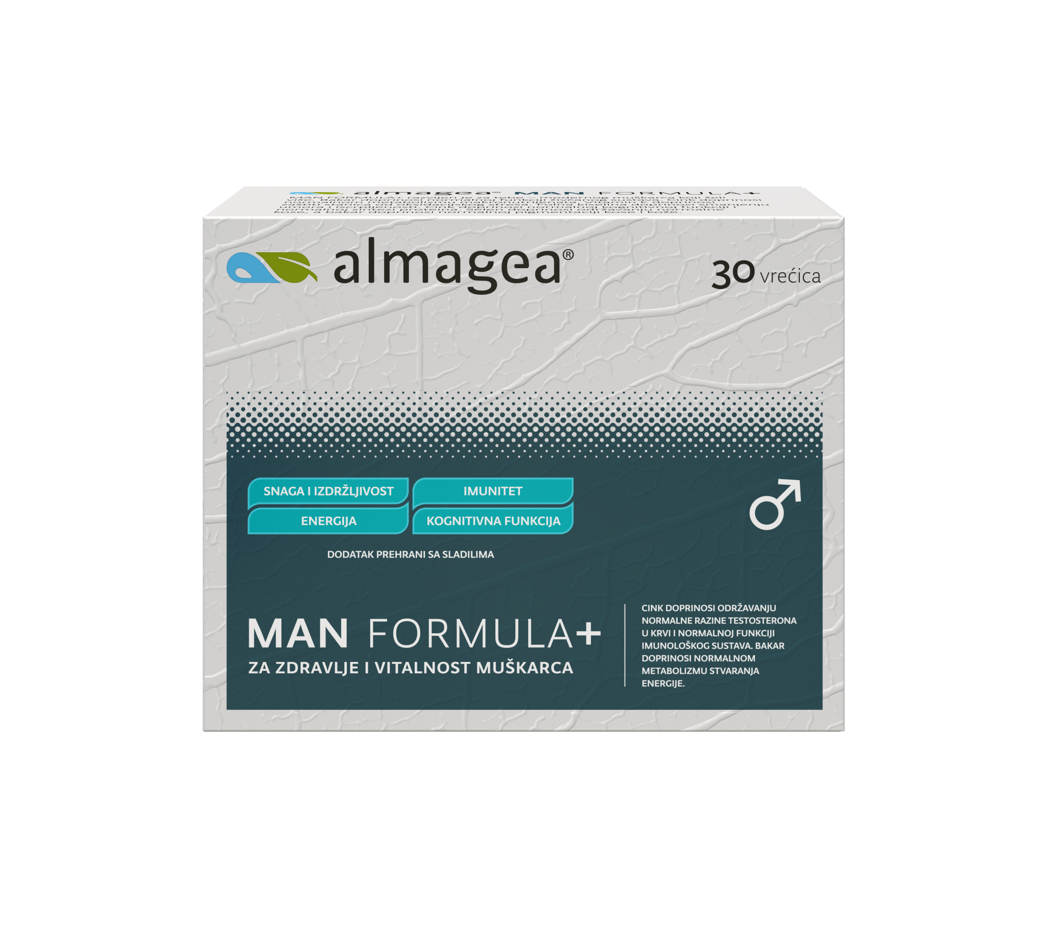 Almagea, Man Formula+, 30 Vrećica, Za Zdravlje i Vitalnost Muškarca ...