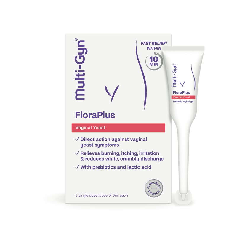 Multi-Gyn, FloraPlus Gel, For Problems Caused By Fungi, 5 Applicators ...