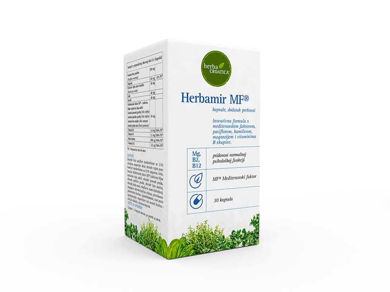 Herba Croatica Herbamir MF® (Mediteranski Faktor) 30 Kapsula Za ...