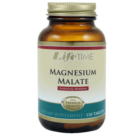 LifeTime Magnija malāts 200mg, 110 Tabletes | apotekos