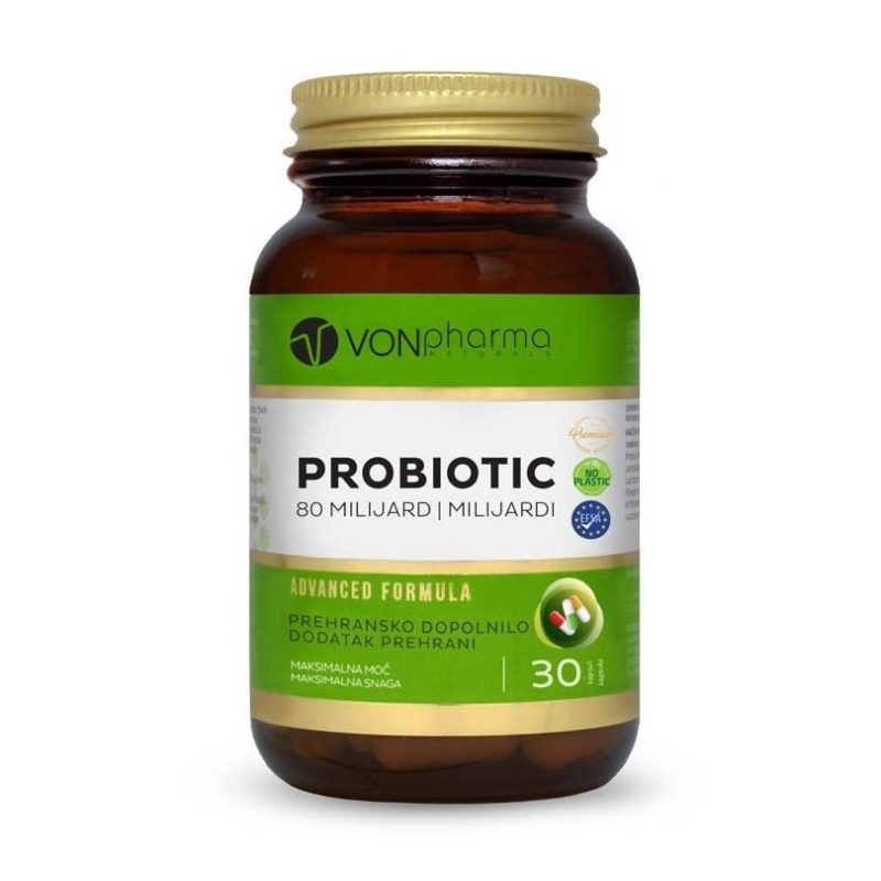 VONpharma, Probiótico, 80 Bilhões, 30 Cápsulas | apotekos.com