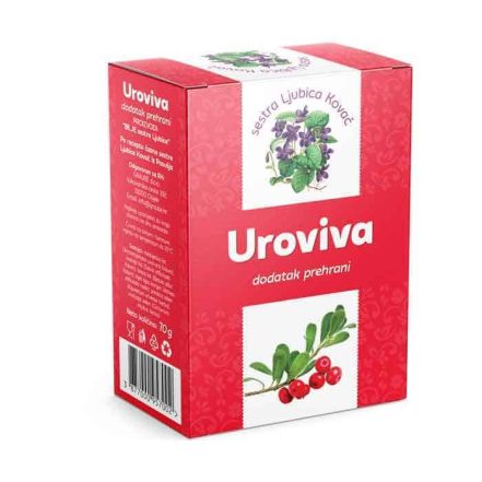 Viva, Uroviva Tea, 70g, Cystitis and Bacterial Infections