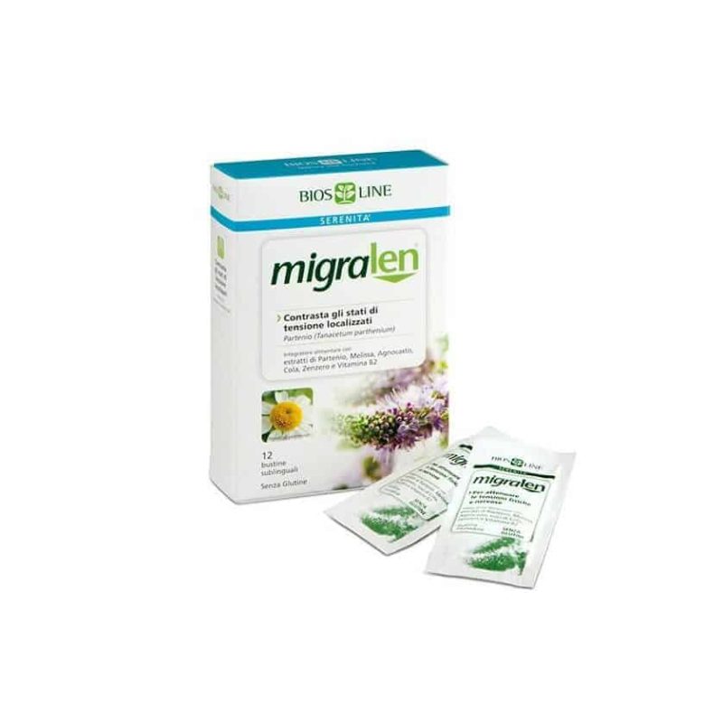 Bios Line, Migralen, 12 Sachets, Reduces Fatigue and Exhaustion ...