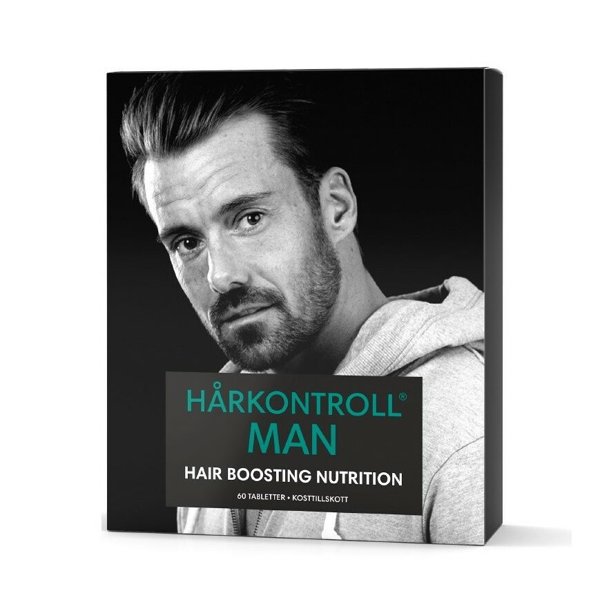Hårkontroll, Man Boost, 60 Tableta, Protiv Gubitka Kose · apotekos
