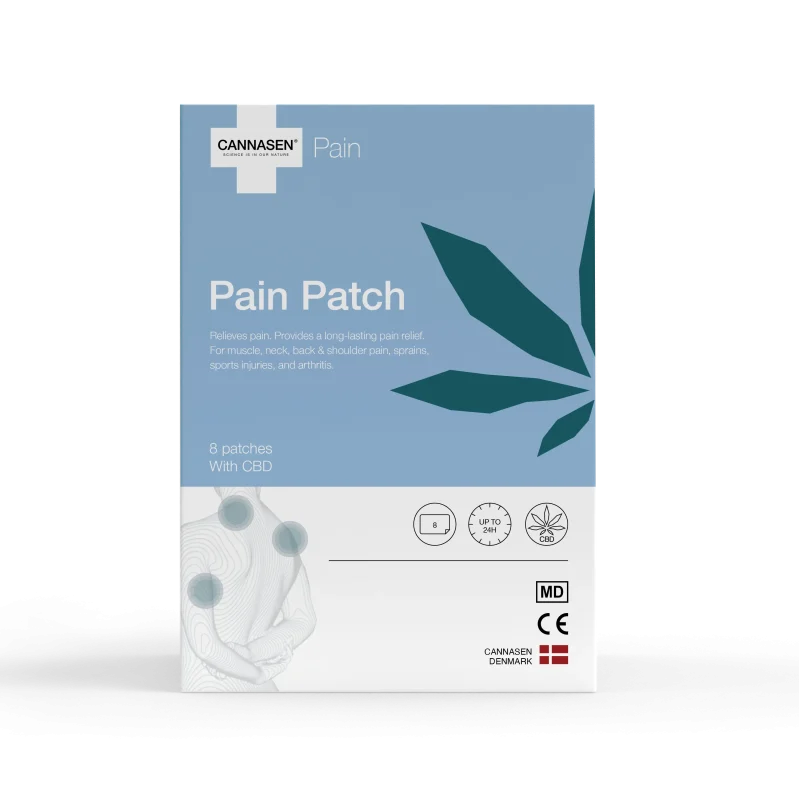 Cannasen, Pain Patch, 8 Patches, Against Pain